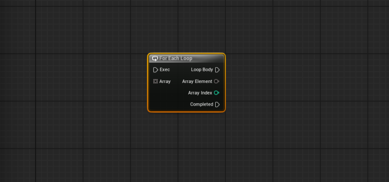 UE5：For Each Loopを知ろう！ゲーム開発 - UnrealEngineでゲーム制作